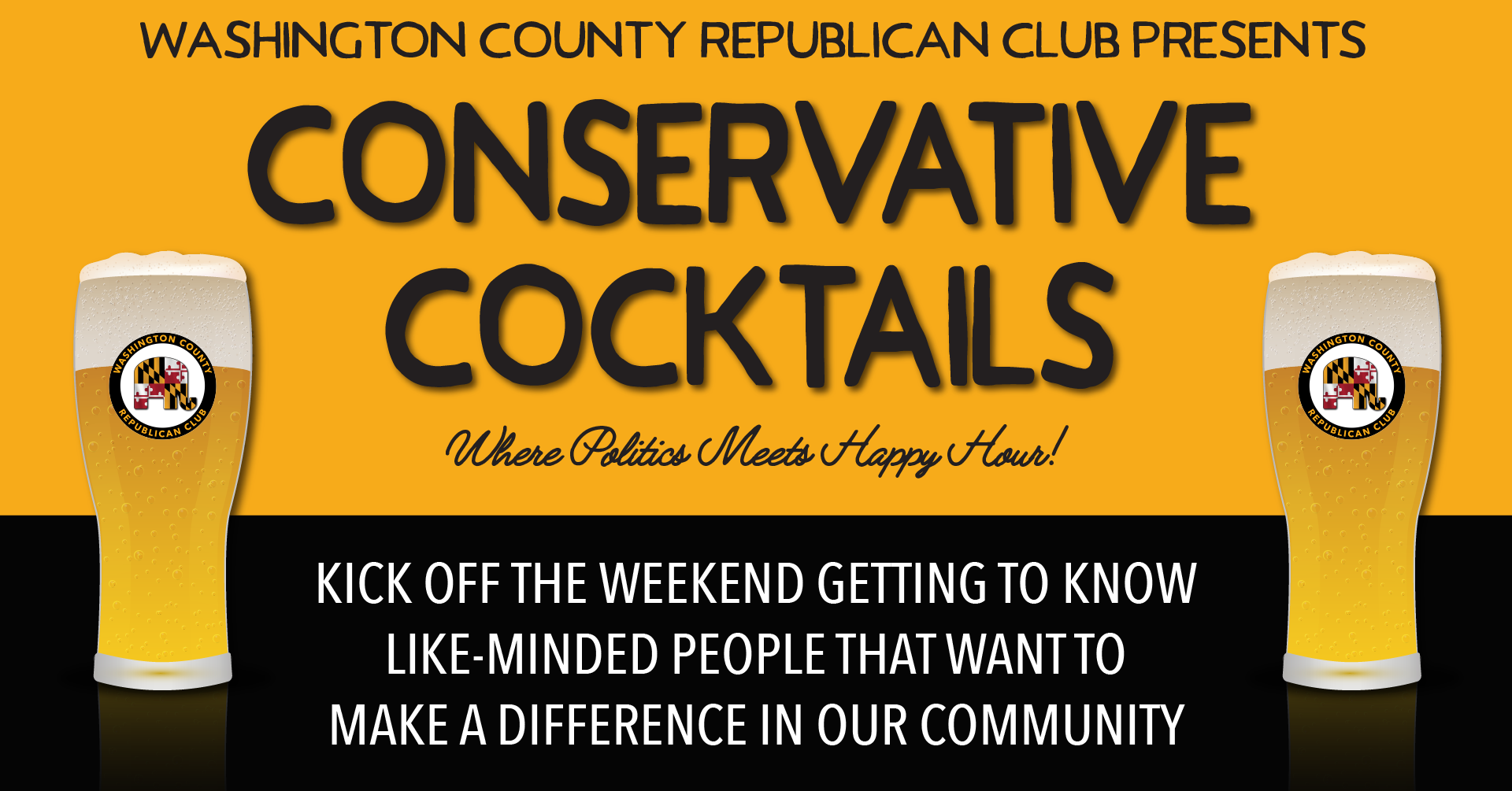 Conservative Cocktails (Happy Hour) - Washington County Republican Club